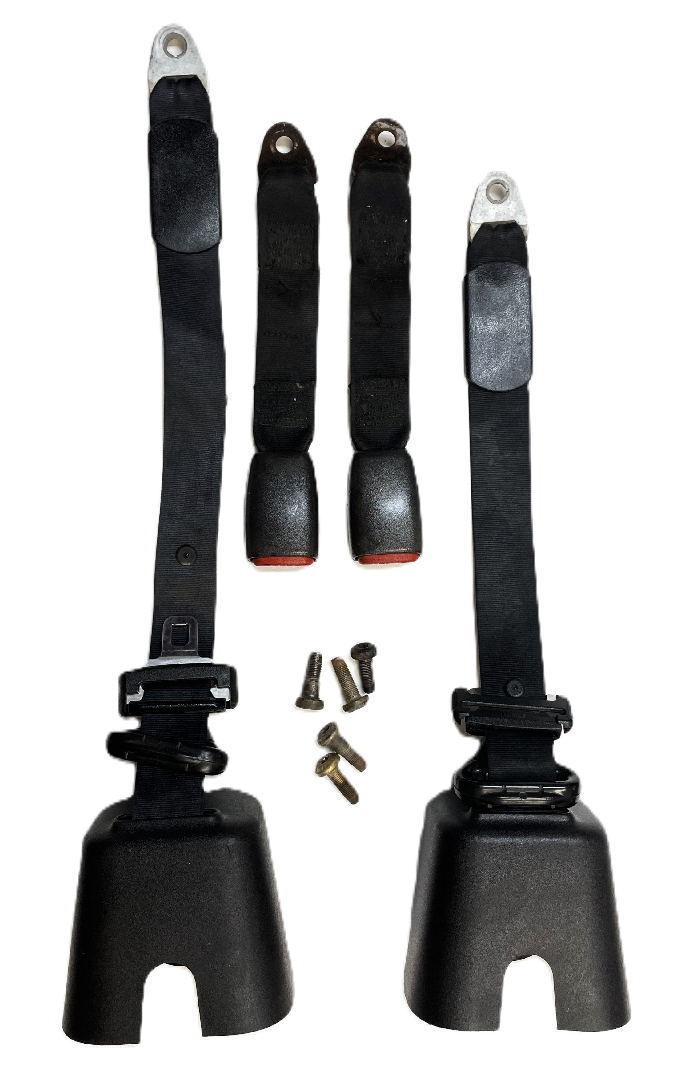 03-06 Jeep TJ back seat belts Wrangler shoulder belt retractor female ...