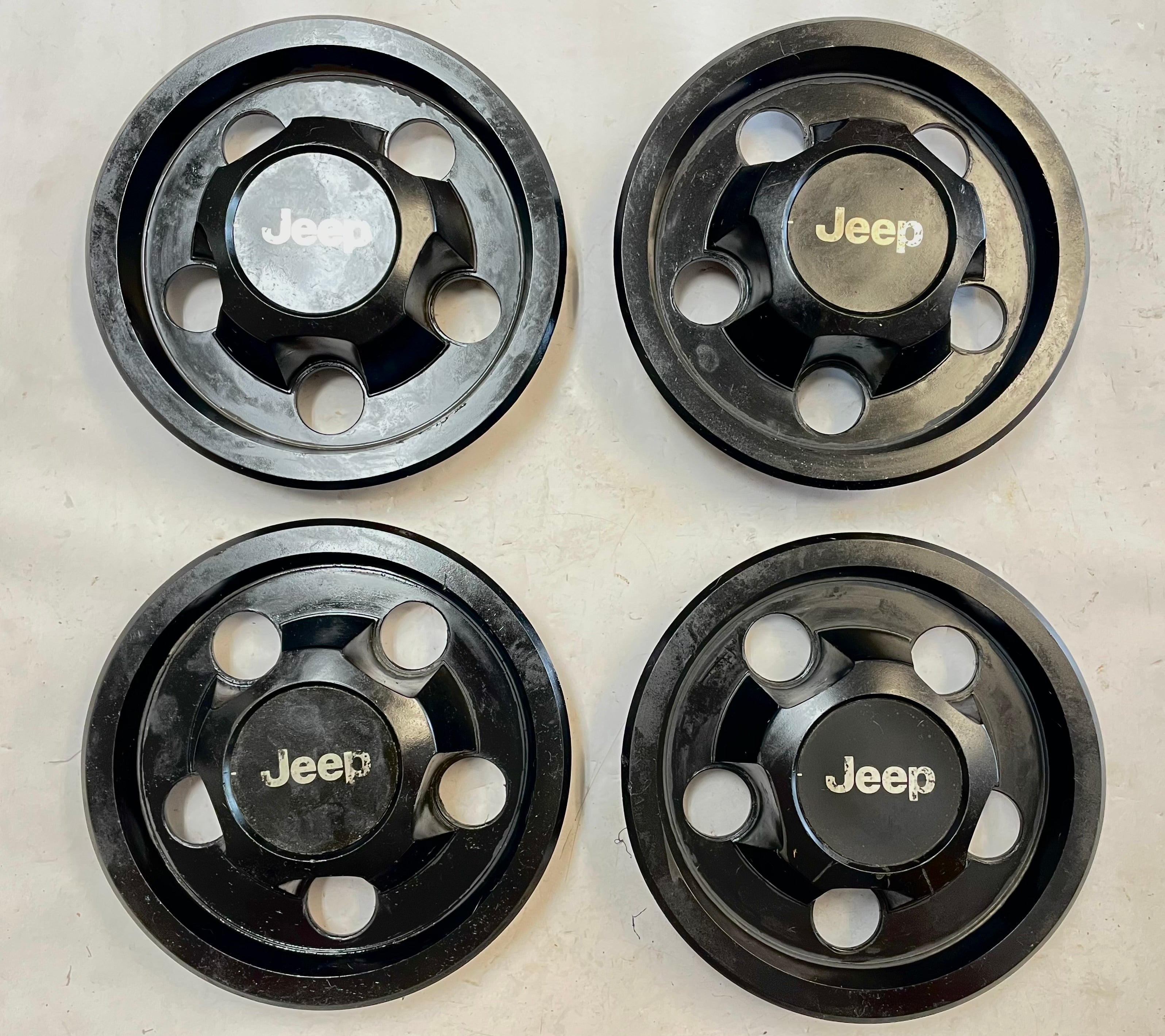 Jeep center caps Wrangler Cherokee XJ YJ TJ 4 Wheel centers SF8952-000 ...