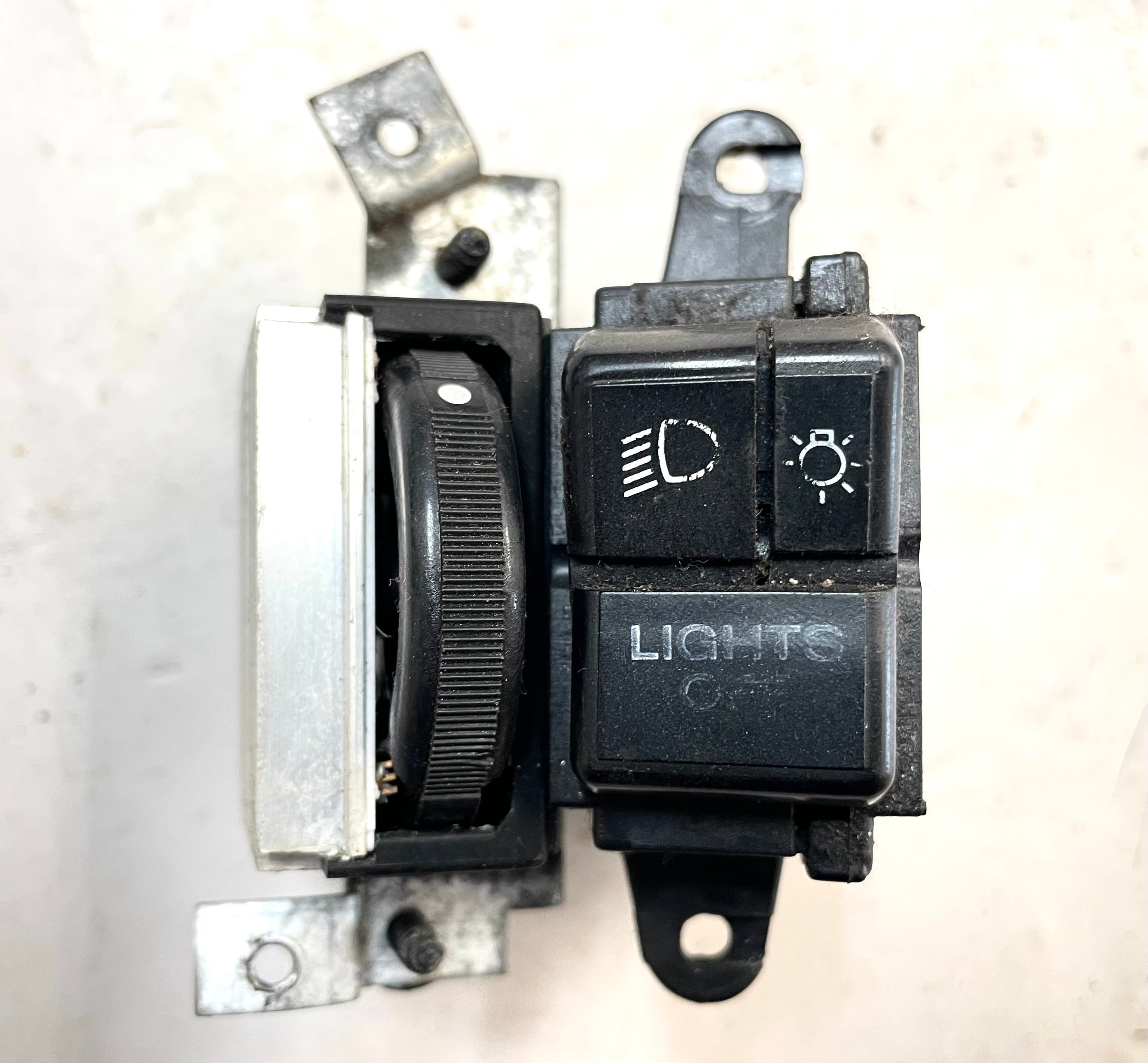 Jeep YJ Wrangler Head Light and Dimmer Switch Switches Headlight fits ...